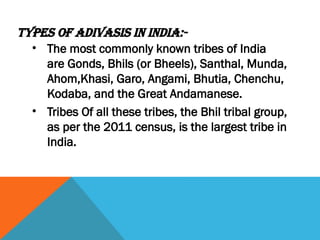 SST Project On Ch-5- Adivasi-1.pptxhshsjjs | PPTX