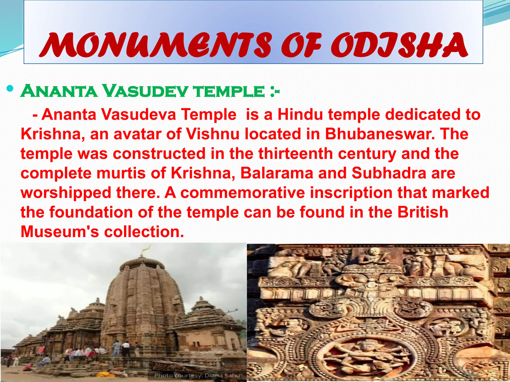 Project On Monuments of Odisha and Maharastra | PPTX