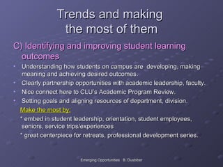 Trends In Student Affairs 2008 | PPT