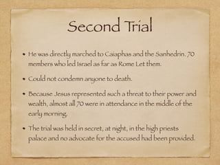 Sunday School Trial of Jesus | PDF
