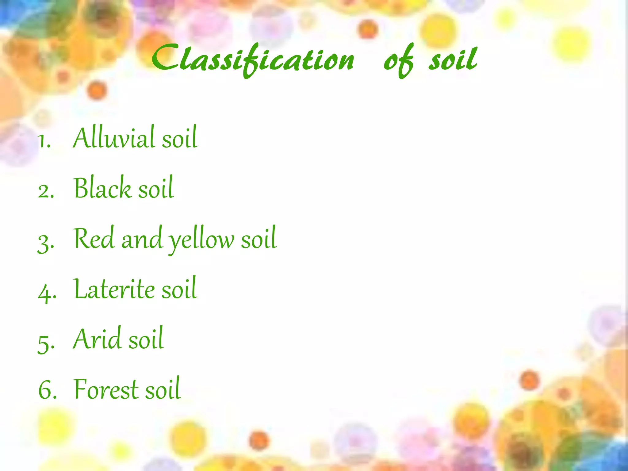 Soil and its brief - class 10 geography | PPTX