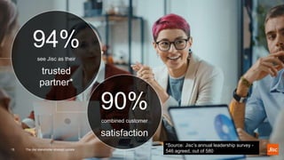 Jisc stakeholder strategic update 2023 | PPTX