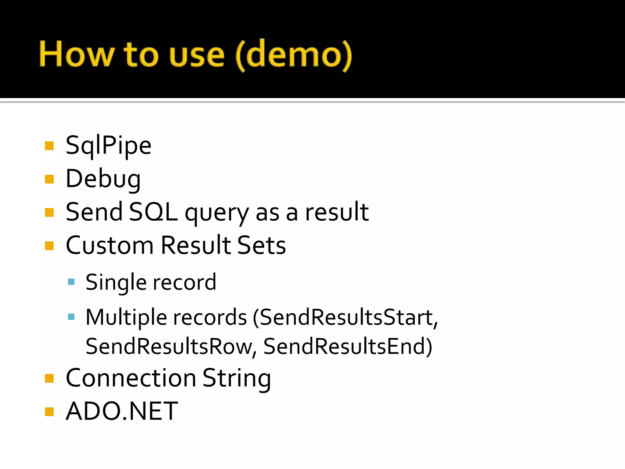 CLR Stored Procedures | PPTX