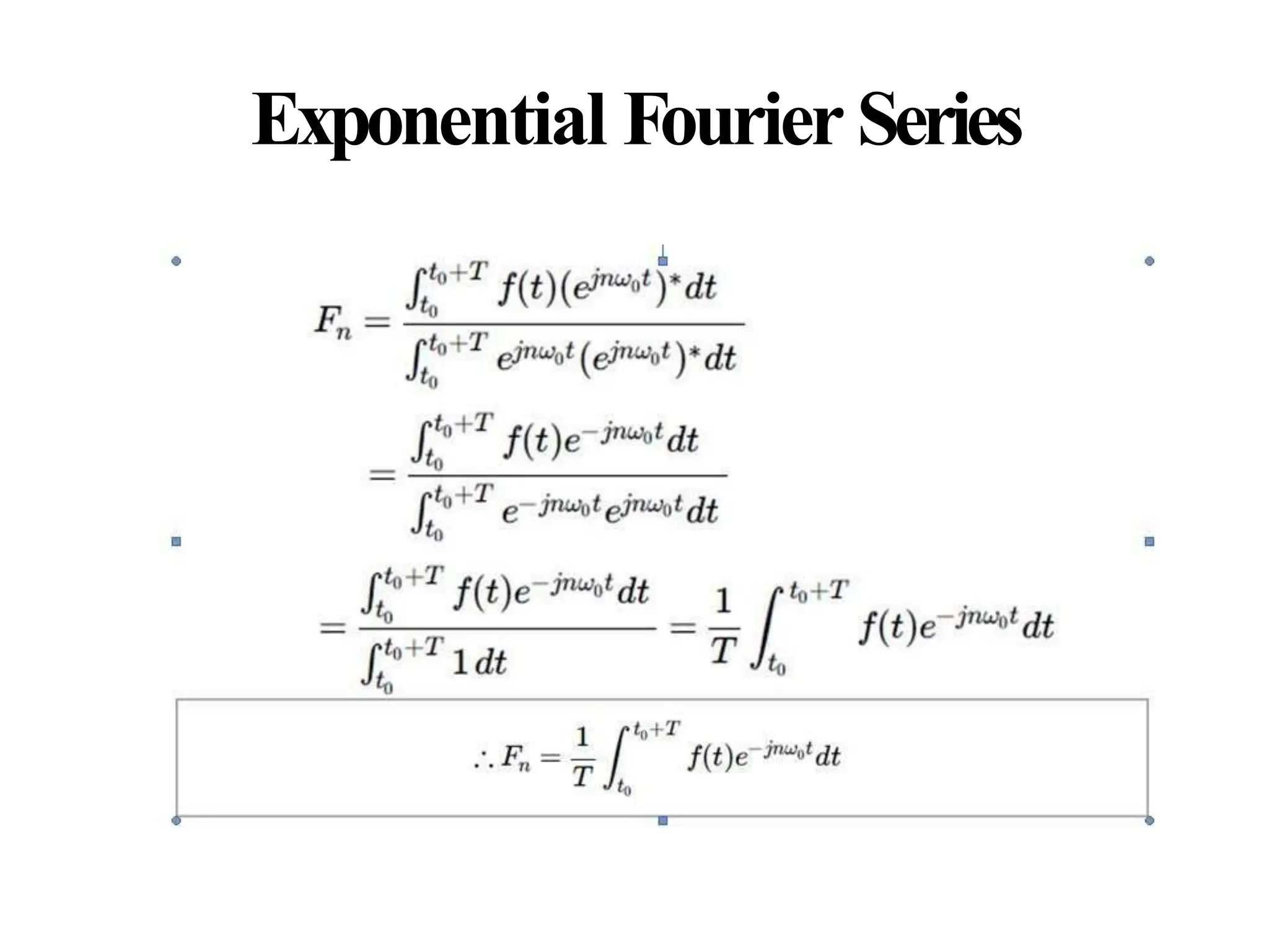 Signals and Systems-Fourier Series and Transform | PPTX