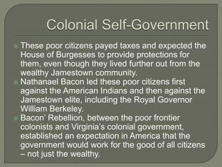 Ssush 2c colonial self government | PPT