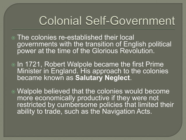 Ssush 2c colonial self government | PPT