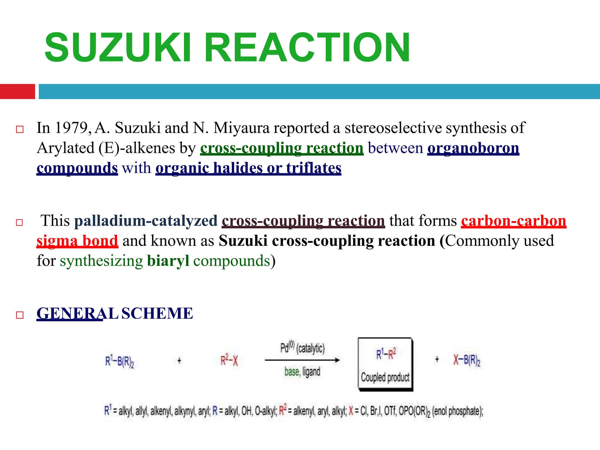 S & Suzuki Reaction.pptx