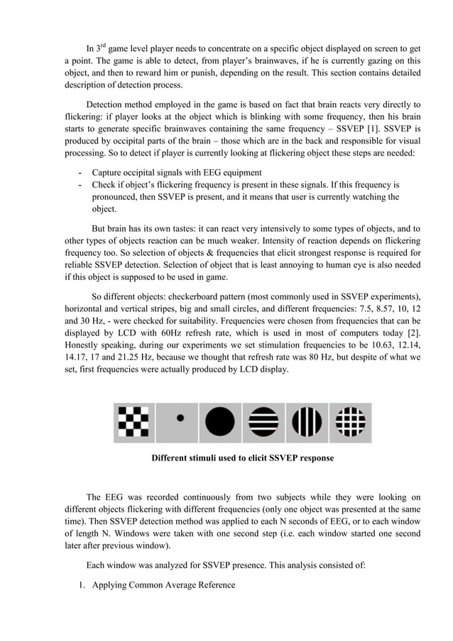 Brain Computer Interface Based On Ssvep Pdf