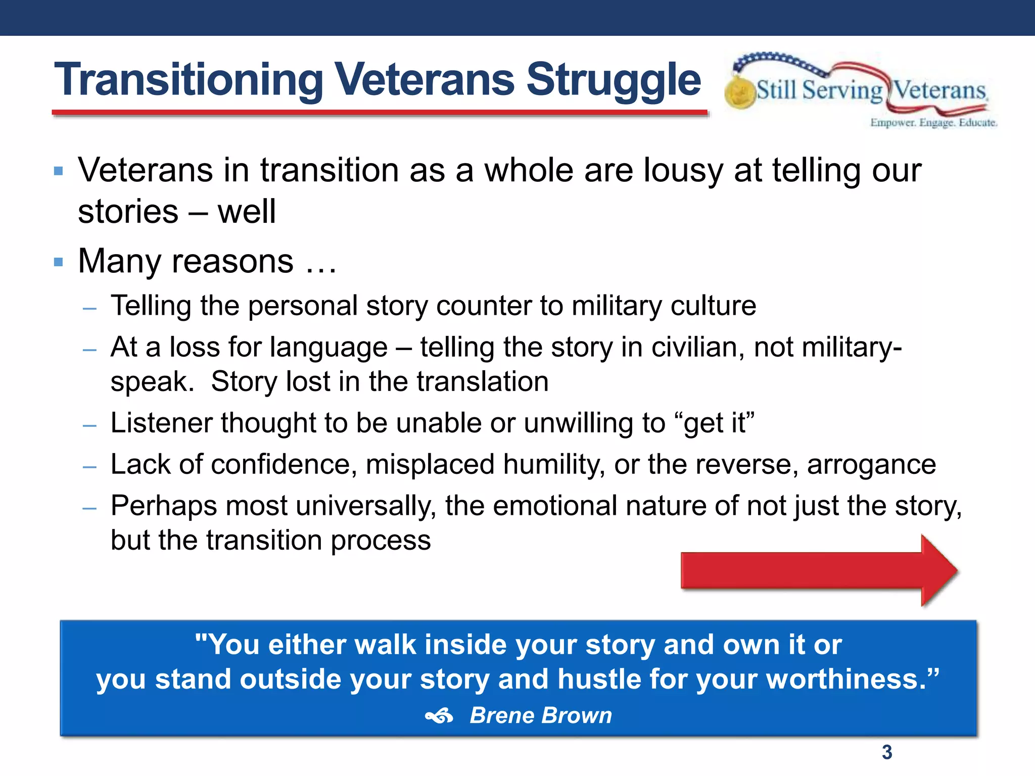 Telling Your Story: a Critical Job Hunting Skill | PPT