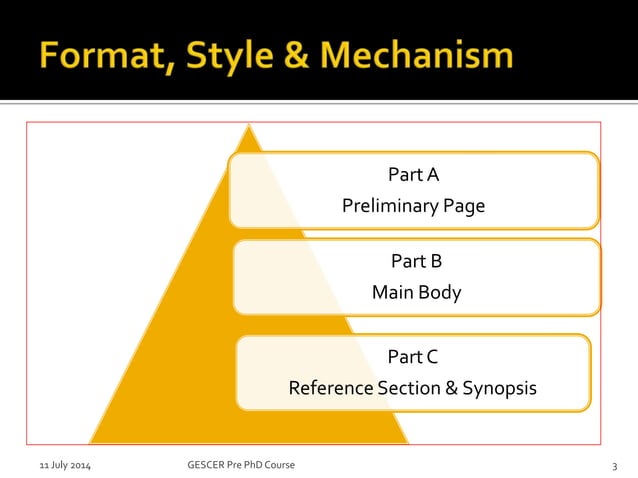 Pre-PhD Course – 1 Research Methodology in Education | PPT