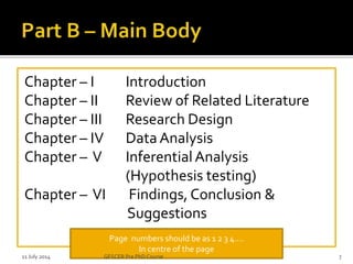 Pre-PhD Course – 1 Research Methodology in Education | PPT