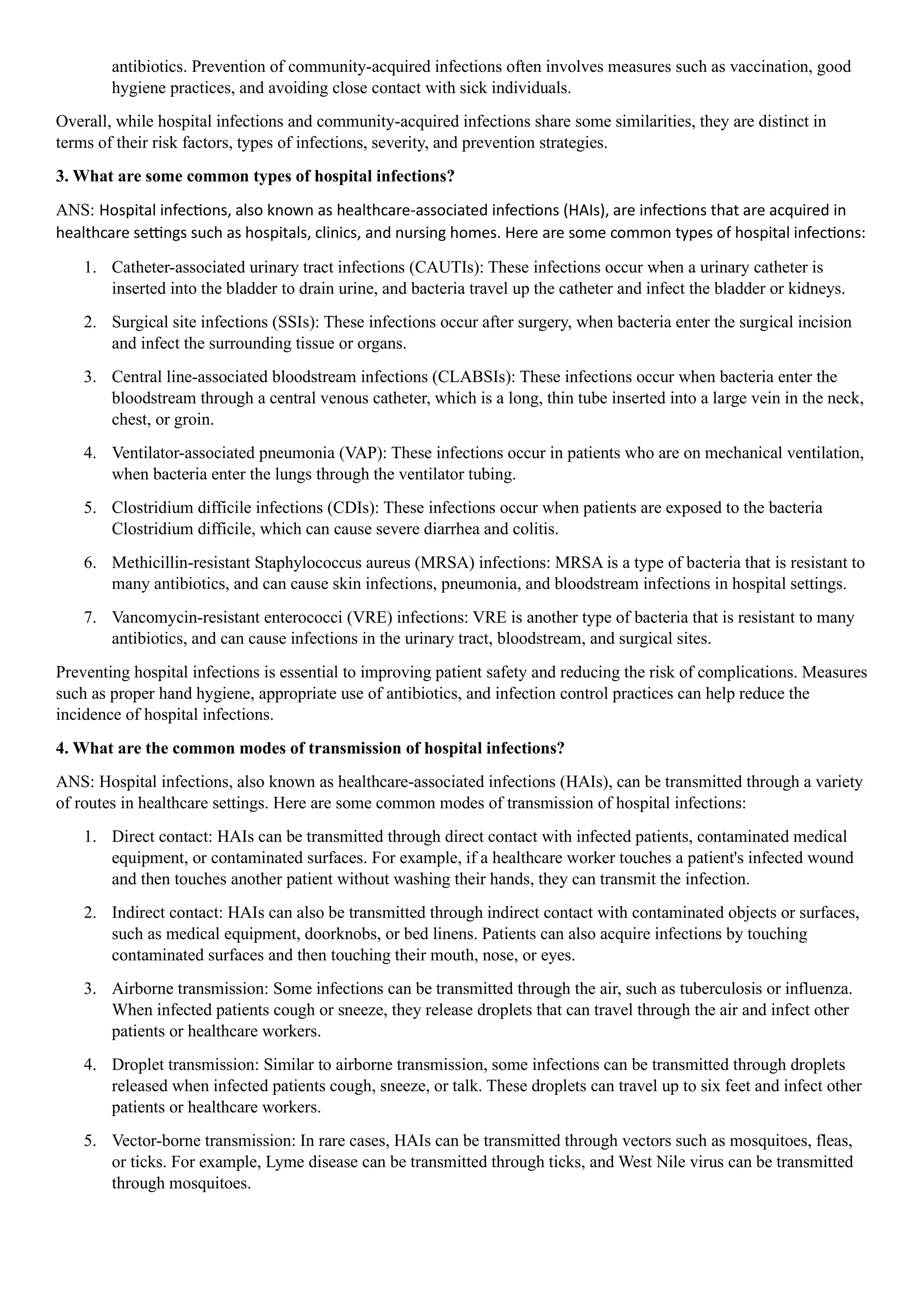 Preventing Hospital-Acquired Infections: Best Practices and Strategies ...