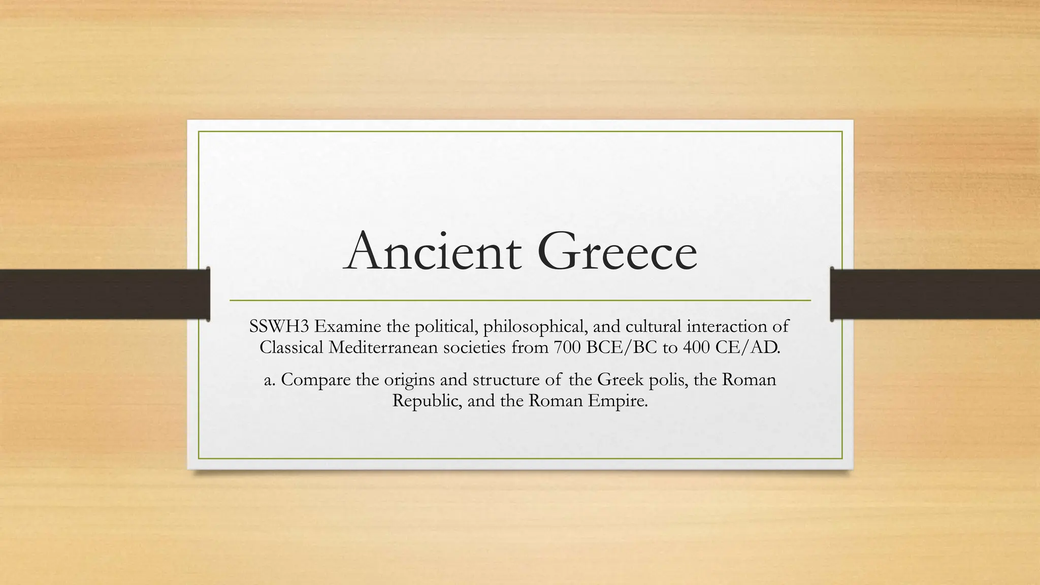 Greek civilization, social setup and political setup | PPTX | Science