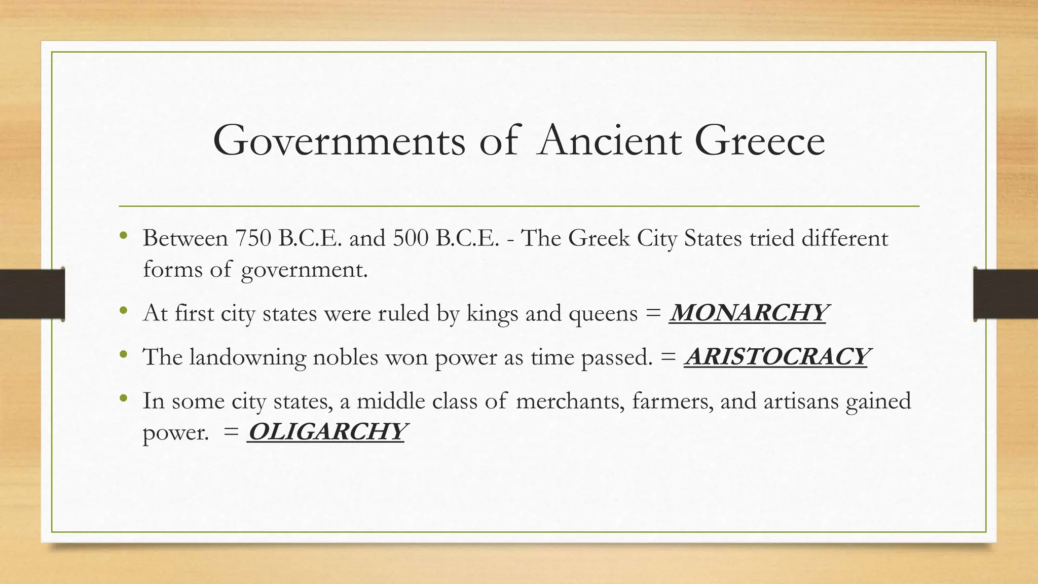 Greek civilization, social setup and political setup | PPTX | Science