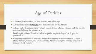 Greek civilization, social setup and political setup | PPTX | Science