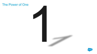 The Power of One by Steve Molis | PPTX