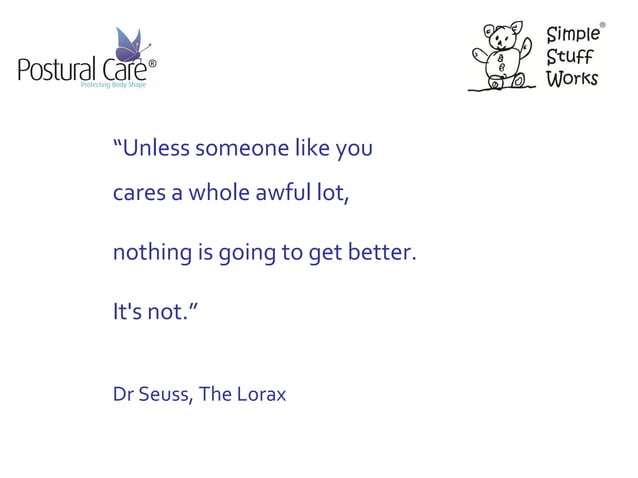 Simple Stuff Works Postural Care | PPT