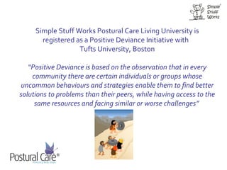 Simple Stuff Works Postural Care | PPT