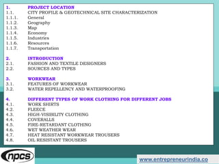 Workwear, Factory Uniforms, Work Clothing Suits Manufacturing Business ...