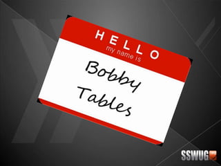 SQL Server Security and Intrusion Prevention | PPTX | Databases ...