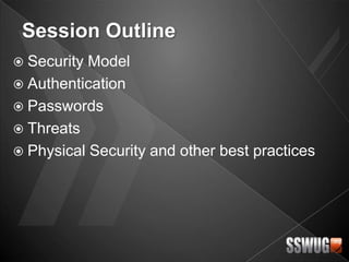 SQL Server Security and Intrusion Prevention | PPTX | Databases | Computer Software and Applications
