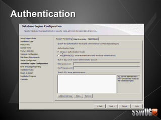 SQL Server Security and Intrusion Prevention | PPTX | Databases | Computer Software and Applications