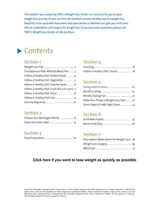 WEIGHT LOSS CENTER | PDF