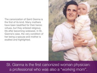 St. Gianna Beretta Molla | PDF