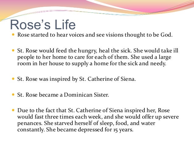 St. rose of lima 7