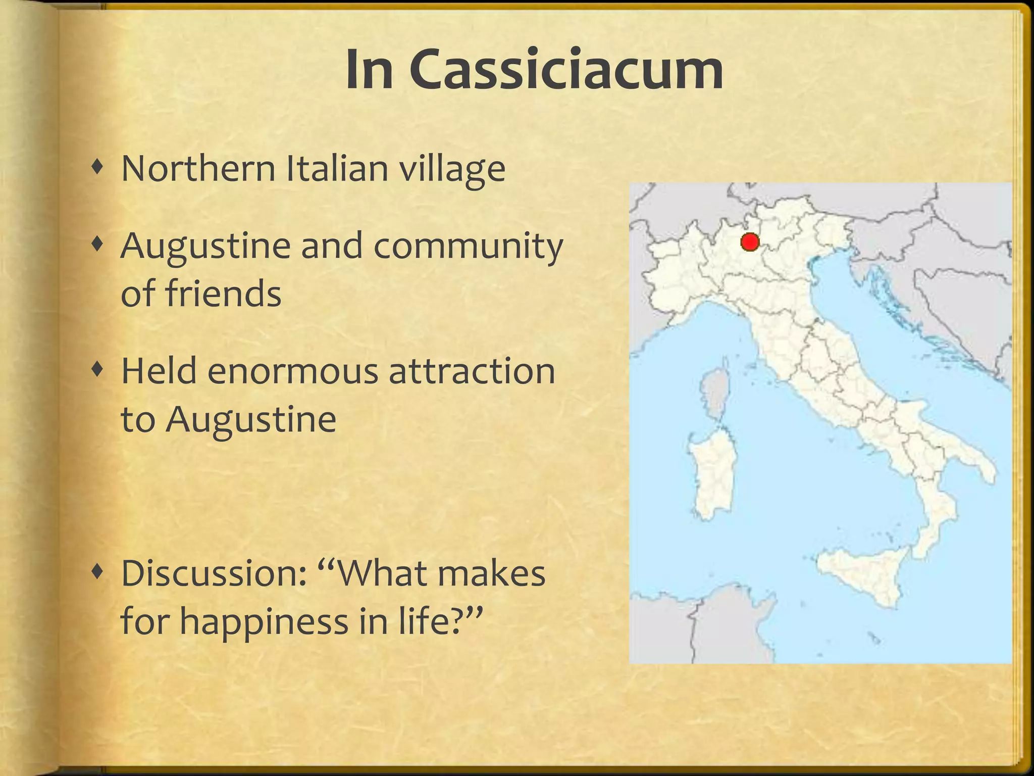 Women's Society - "Soup Night" Presentation on St. Monica | PPT