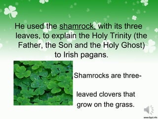St.P atricks day. Teaching English. | PPT