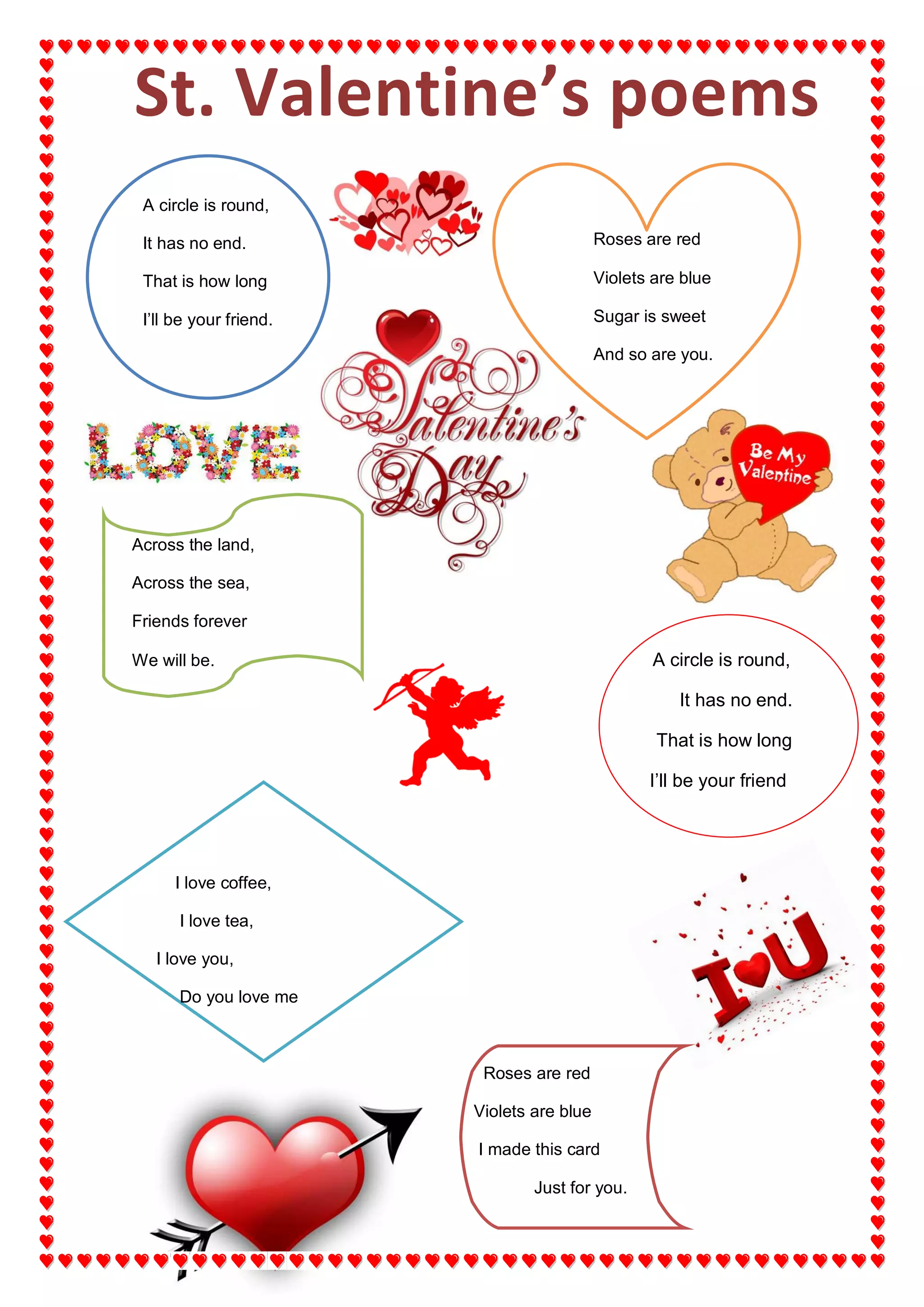 St. valentine´s poems | PDF