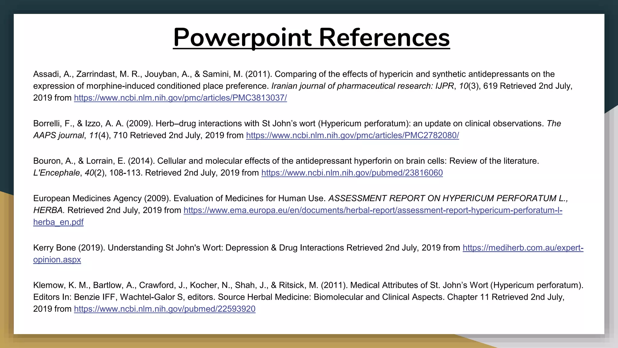 St. John's Wort (Hypericum perforatum) Pharmacology + Antidepressant ...