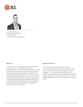 JLL St. Louis Industrial Outlook Q3 2019 | PDF | Manufacturing Industry | Industries