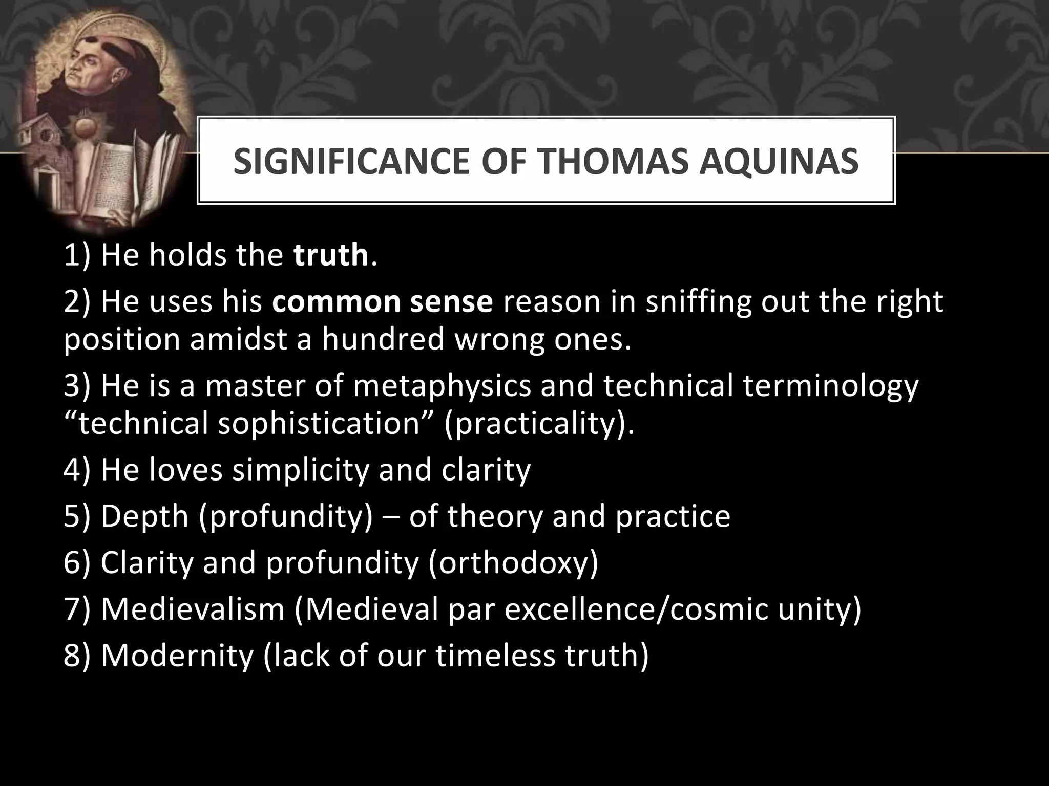 St. thomas aquinas | PPTX