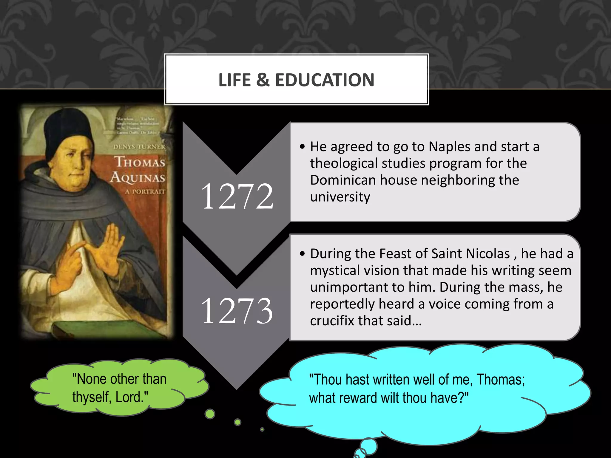 St. thomas aquinas | PPTX