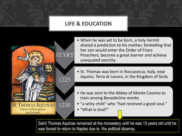 St. thomas aquinas | PPTX | Christianity | Religion & Spirituality