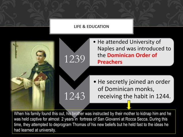 St. thomas aquinas | PPTX | Christianity | Religion & Spirituality