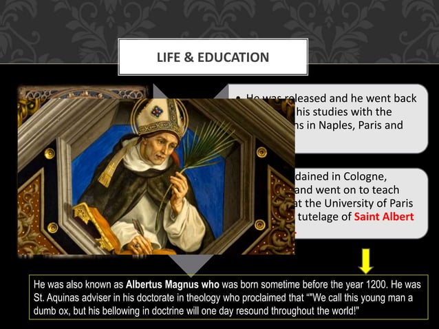 St. thomas aquinas | PPTX | Christianity | Religion & Spirituality