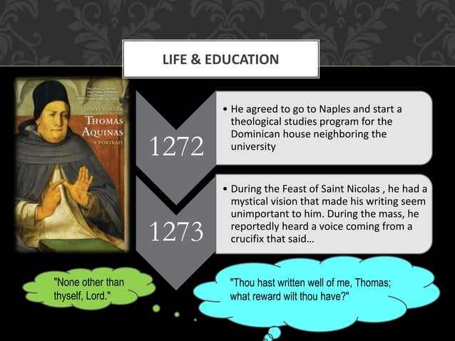 St. thomas aquinas | PPTX | Christianity | Religion & Spirituality