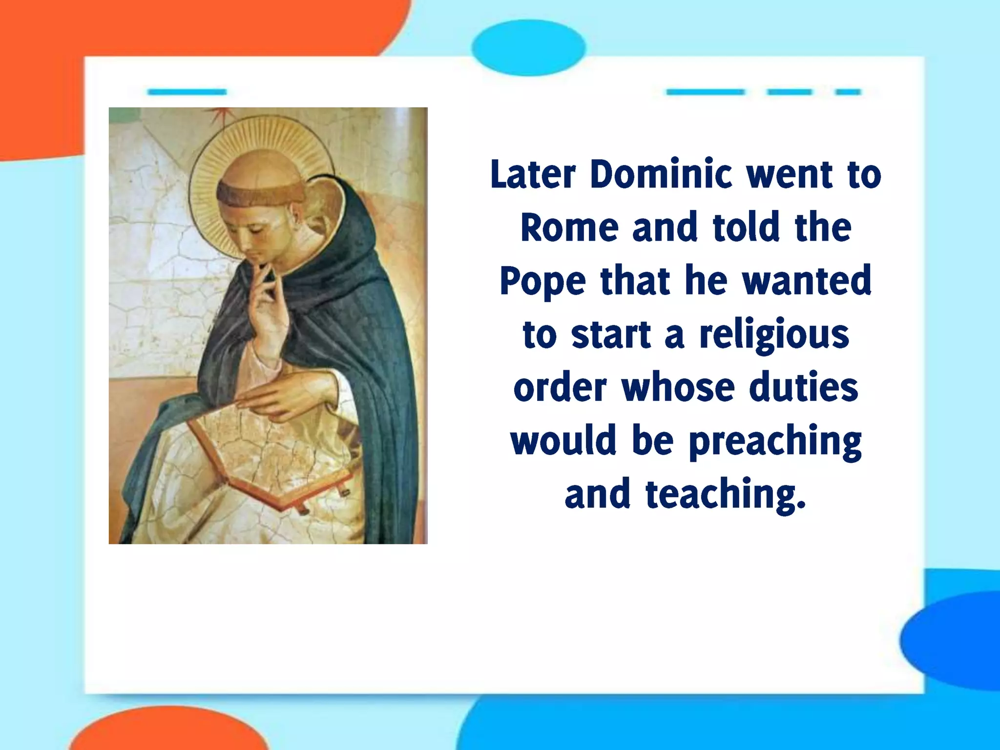 Life of St. Dominic | PPTX