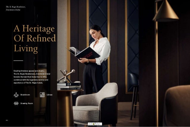 St.Regis Penthouses in Downtown Dubai UAE | PDF