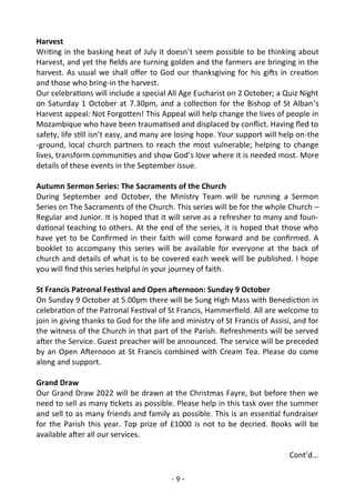 St. John's Magazine - August 22 | PDF