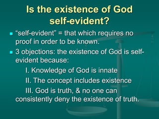St. Ann Philosophy, Matter and Form, Proofs of God's Existence, Nov. 16 ...