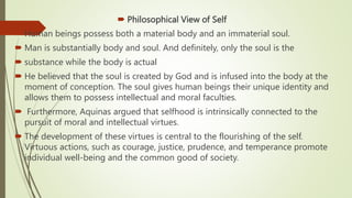 St. Augustine and St. Thomas Aquinas' Views about Self.pptx