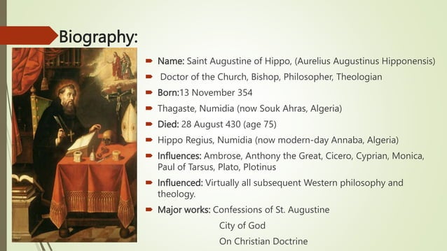 St. Augustine and St. Thomas Aquinas' Views about Self.pptx