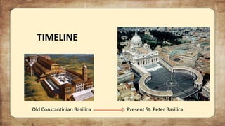 Learning history of saint peter basilica | PPTX