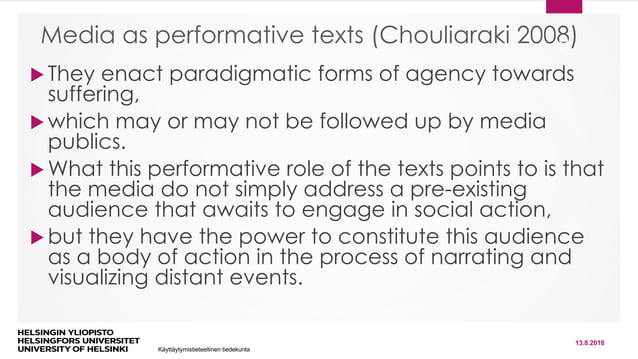 Interpretive methods & multimodal approaches to research | PPT