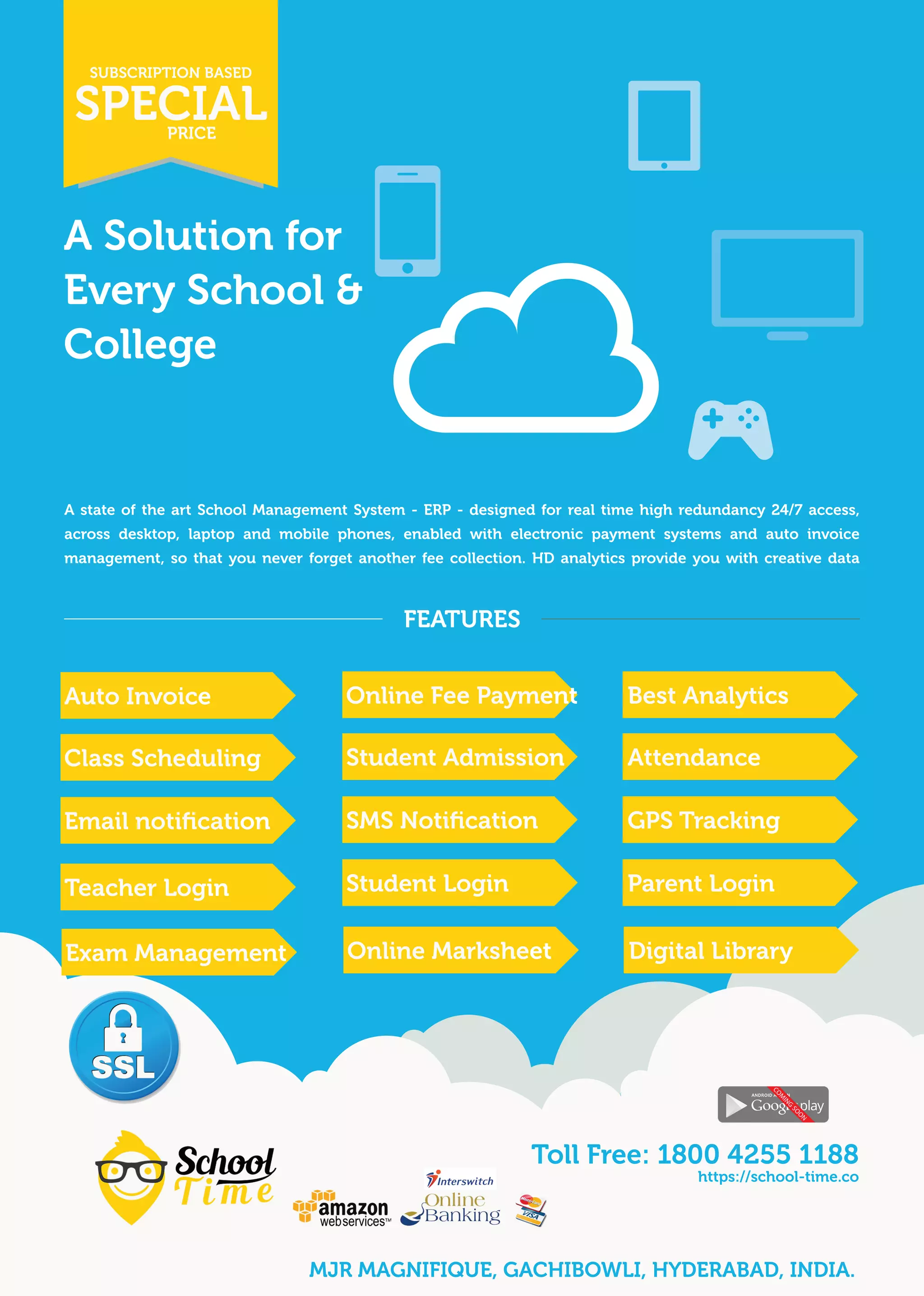 SchoolTime - School Management Software | PDF