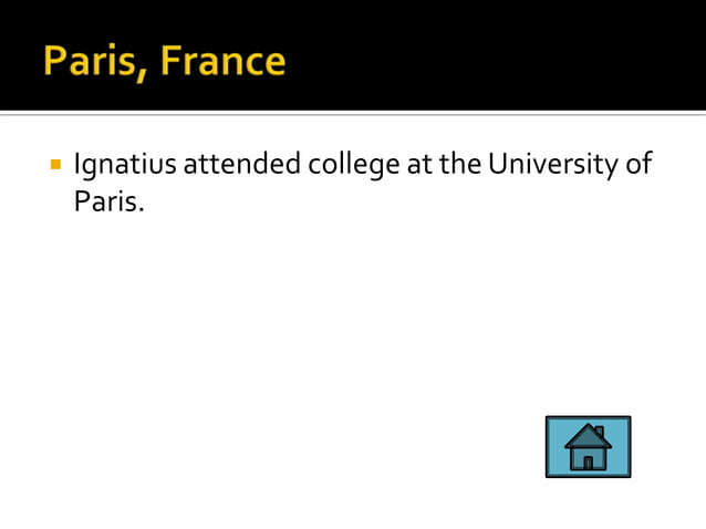 St. ignatius map | PPT